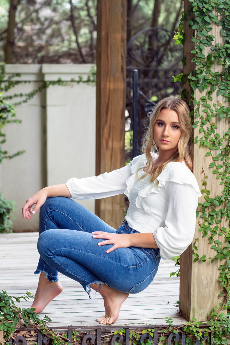 Senior Pictures, Anna Claire, Sacred Heart